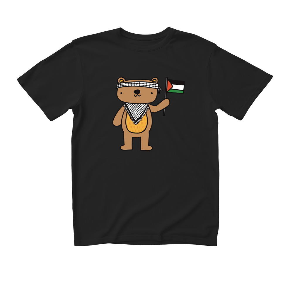 Teddy Bear Palestine Kids T-Shirt – FAPPAS